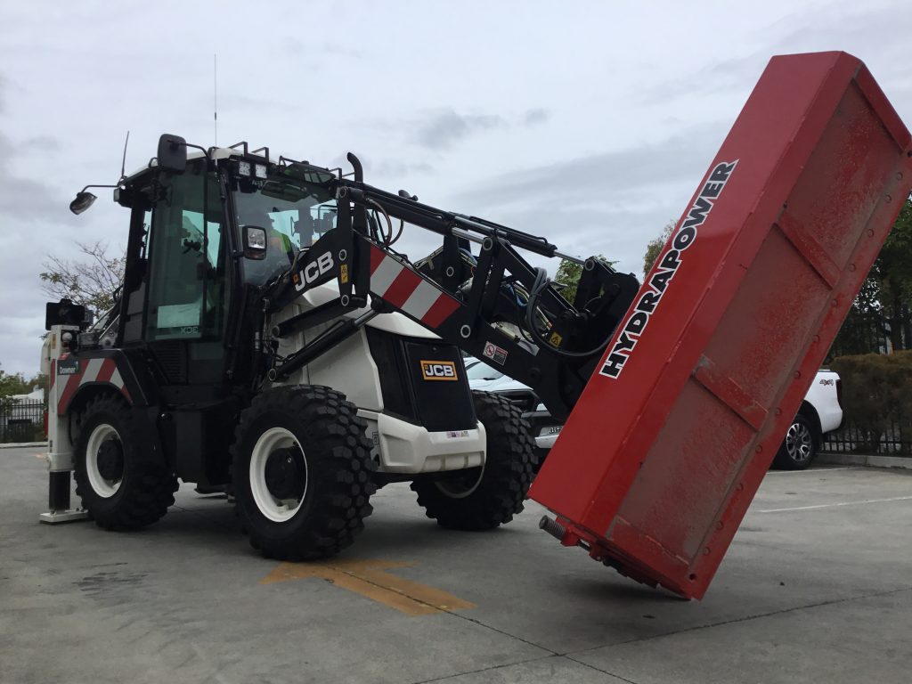 RBH - Large Bucket Broom- Forward Sweep - Hydrapower